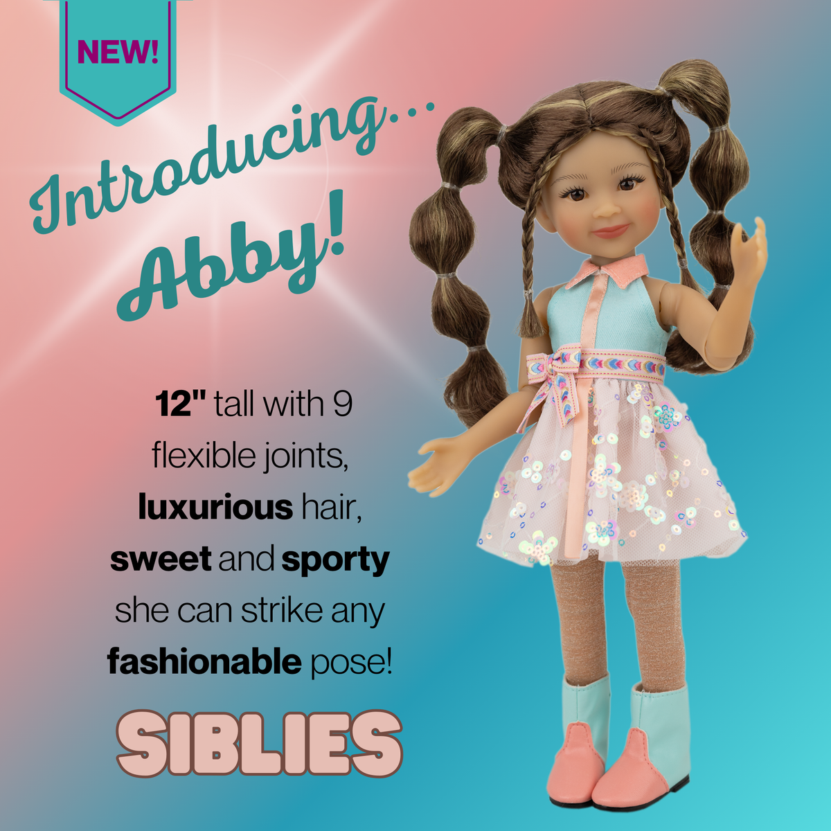 RR Siblies Doll: Abby – Ruby Red Dolls Canada by Maplelea