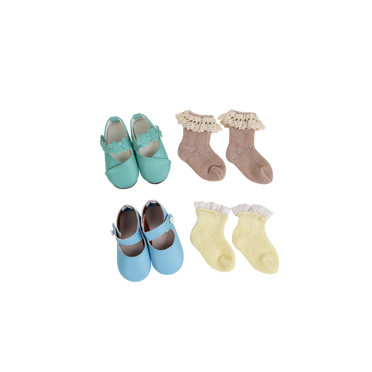 Ruby Red Fashion Friends Outfit: Blue-tiful Shoes and Socks for ...